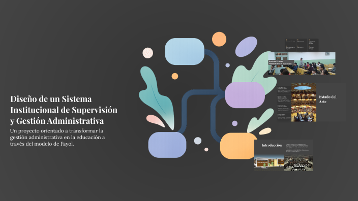 Diseño de un Sistema Institucional de Supervisión y Gestión ...