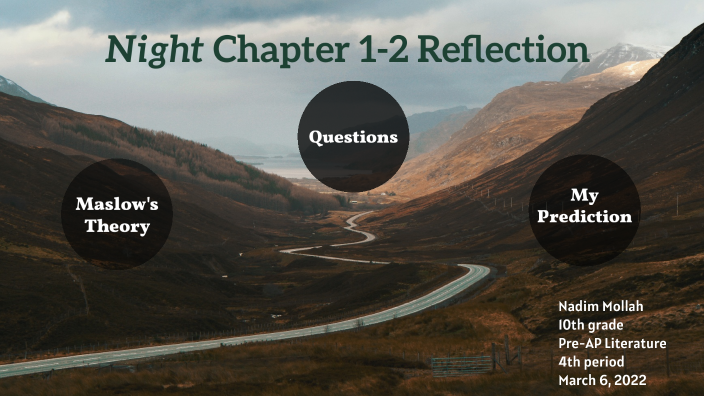 Chapter 1 & 2 Reflection/ Maslow's Theory Presentation (Nadim Mollah ...
