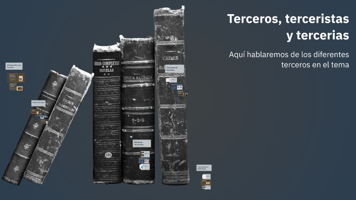 Terceros, terceristas y tercerias by Lizbeth Brito on Prezi