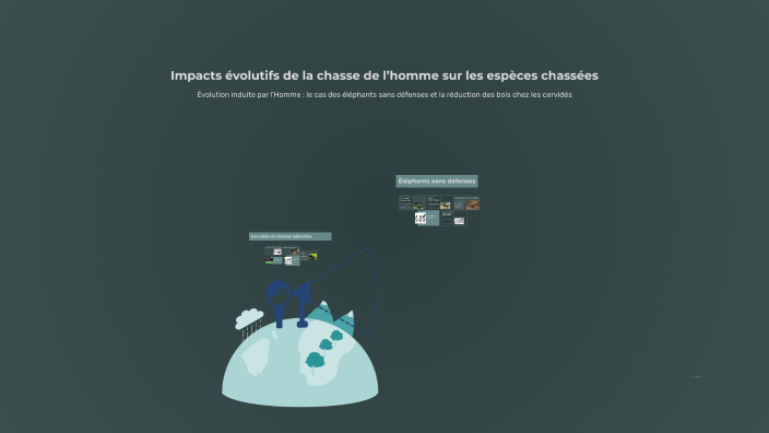 Impacts évolutifs de la chasse de l’homme sur les espèces chassées by ...