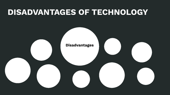Disadvantages of using technology by Joel Raldes on Prezi