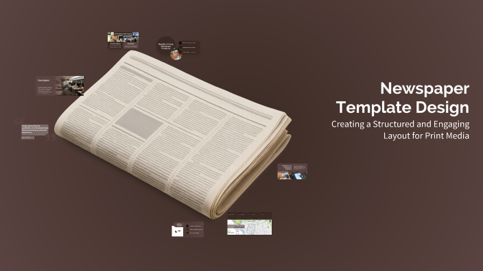 Newspaper Template Design By Lei Marie On Prezi
