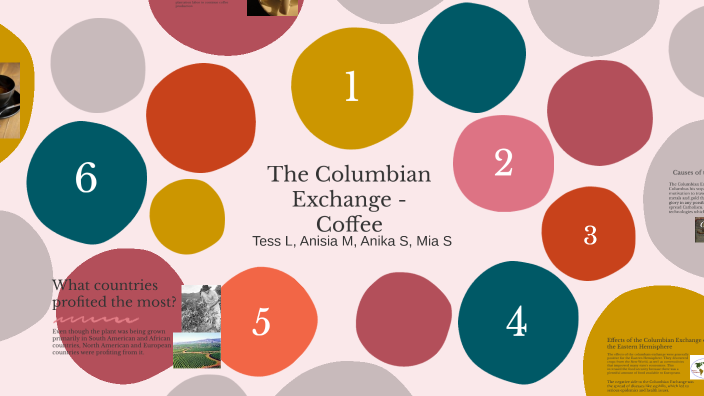 The Columbian Exchange - Coffee by Mia Swenson-Pruss on Prezi