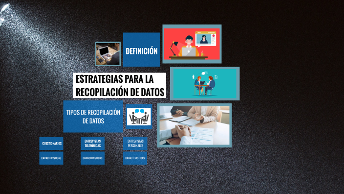 Estrategias para la recopilación de datos by Luis Gomez on Prezi