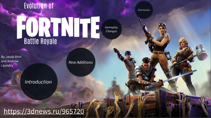 Evolution of FORTNITE Battle Royale by Jacob Rinn on Prezi