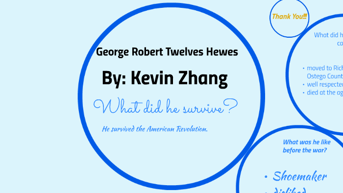 George Robert Twelves Hewes by Kevin Zhang on Prezi