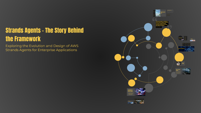 Strands Agents – The Story Behind the Framework by Pratik Abhang on Prezi