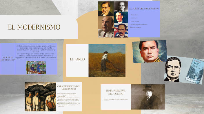 EL MODERNISMO by Valeria Prada Garnica on Prezi
