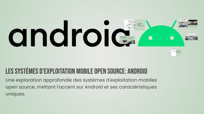 Les systèmes d'exploitation Mobile open Source: Android by Ouni Wieme ...