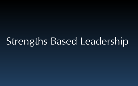 Strengths Based Leadership Overview by Eric Mullen