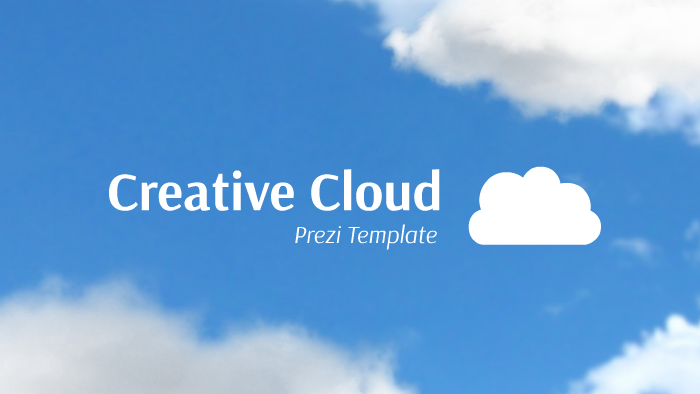 Creative Cloud - Prezi Template by Prezi Templates by Prezibase on Prezi