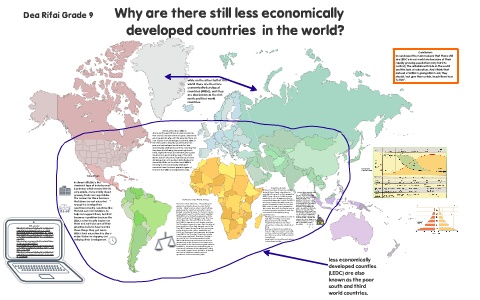 Why are there still less economically developed countries in the world ...