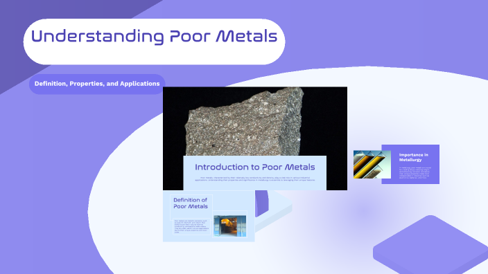 Understanding Poor Metals by Muhammad IQBAL on Prezi