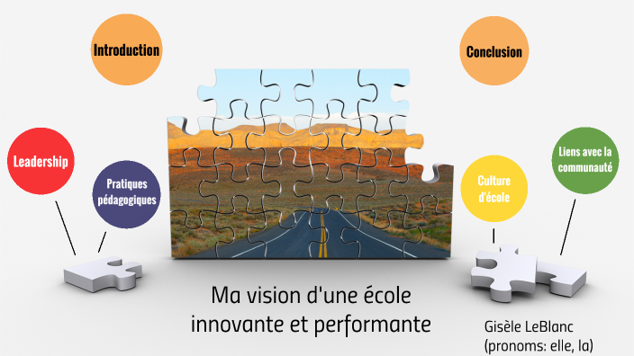 Ma vision d'une école innovante et performante by Gisele Cormier on Prezi