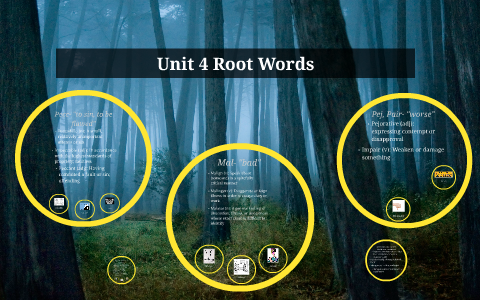 Unit 4 Root Words by katelyn stewart on Prezi