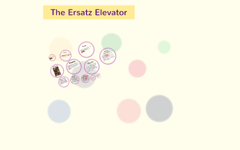 The Ersatz Elevator by maria dominguez on Prezi