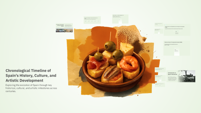 Chronological Timeline of Spain's History, Culture, and Artistic ...