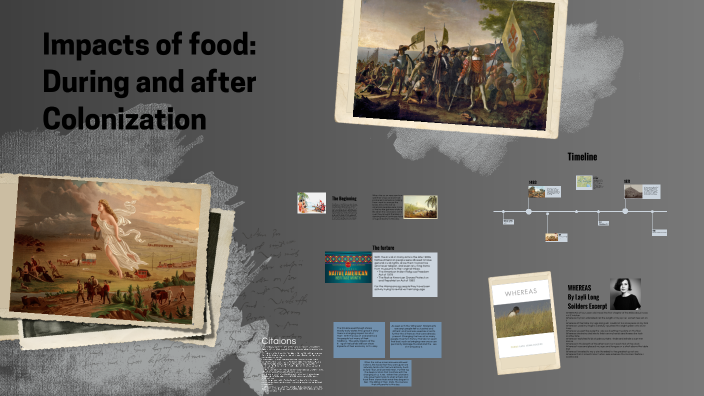 Food Before and after Colonization by Tiffany Bolick on Prezi