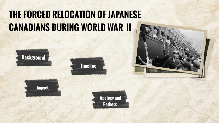 The forced relocation of Japanese Canadians during world war 2 by ...