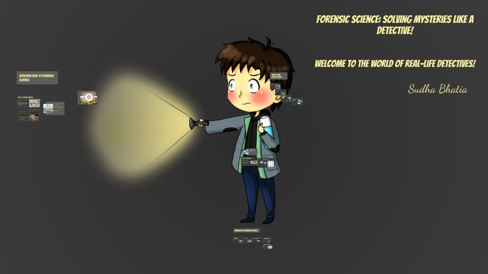 Forensic Science: Solving Mysteries Like a Detective! by Sudha Bhatia ...