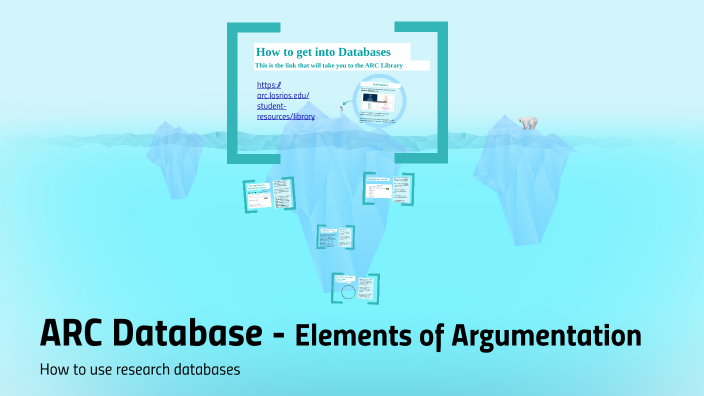 ARC Databases Research Tools - Bennett K. by Bennett Kao on Prezi