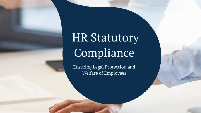 HR's Role in Statutory Regulations in Medical Sector by Kartik Tyagi on ...