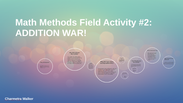 ADDITION WAR! by Charmetra Walker on Prezi