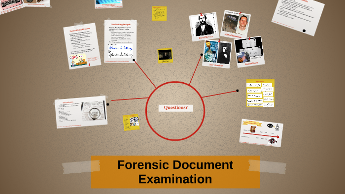Forensic Document Examination by Zoe Kim