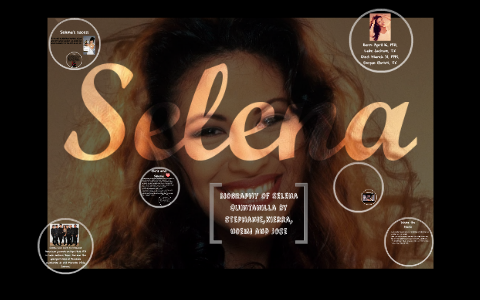 Biography of selena quintanilla by stephanie almanza on Prezi