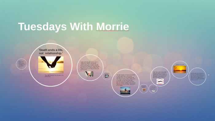 Tuesdays With Morrie by Melissa Harris on Prezi