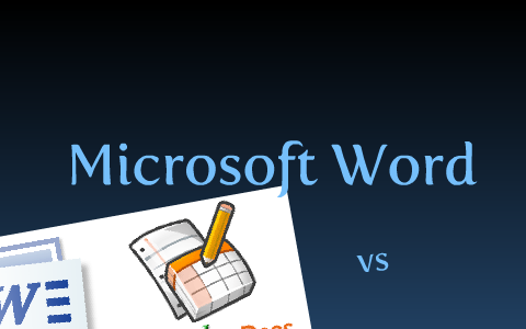 Google docs vs Microsoft Word by jonathan alonso on Prezi