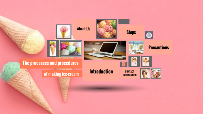 The process and procedures of making ice-cream by MUHAMMAD MUSTAQIM ...