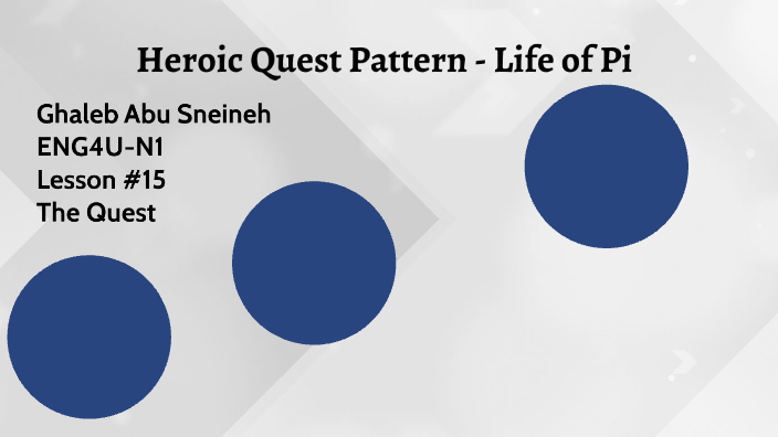 Heroic Quest Pattern - Life of Pi by GHALEB ABU SNEINEH on Prezi