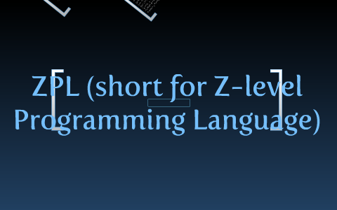 Lenguaje ZPL. by nacholci08 nacholci08 on Prezi