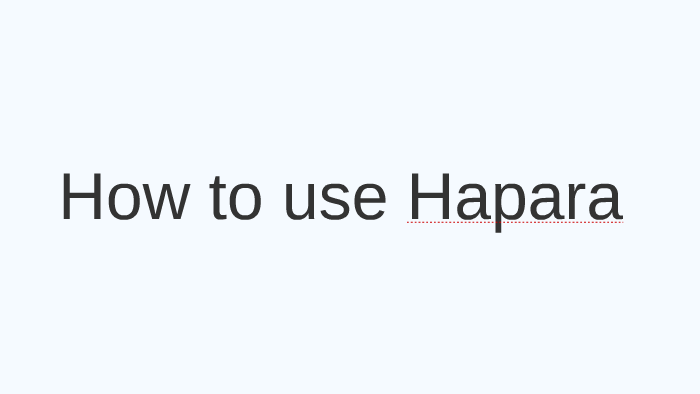 How to use Hapara Teacher Dashboard by blake hagerty on Prezi
