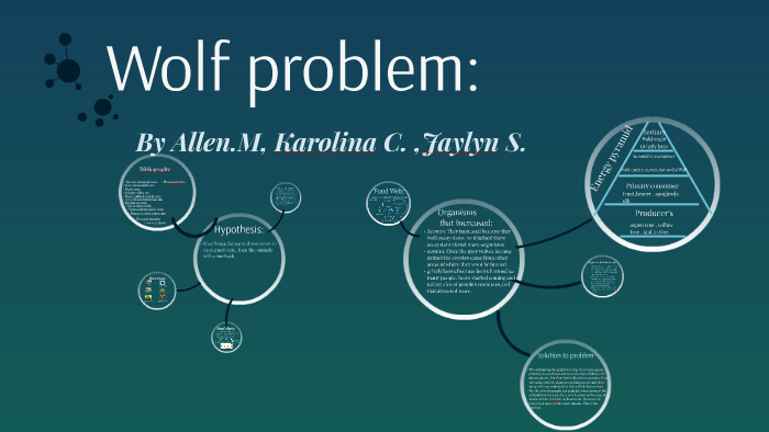 Wolf problem: by karolina colon on Prezi