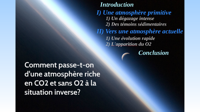 L'atmosphère primitive et son évolution by Anastasiya Rig on Prezi