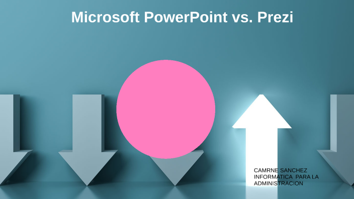 Microsoft PowerPoint vs. Prezi by octavio guillermo sanchez on Prezi