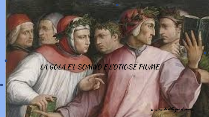 La gola e'l somno e l'otiose piume by Aurora Allegri on Prezi