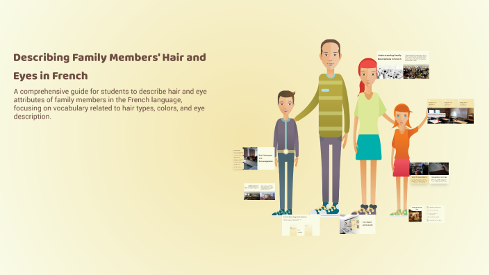 Describing Family Members' Hair and Eyes in French by Ross Edward on Prezi