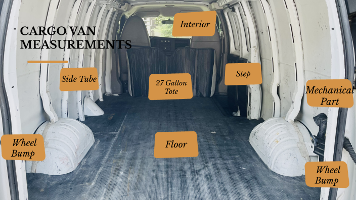 CARGO VAN MEASUREMENTS by Jorge Montejo on Prezi