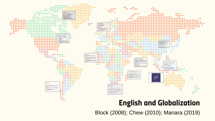 English and Globalization by Santi Kusuma