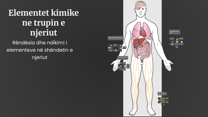 Elementet kimike ne trupin e njeriut by Anime Gamer on Prezi
