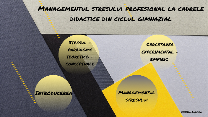 Teza by Cristina Marcu on Prezi