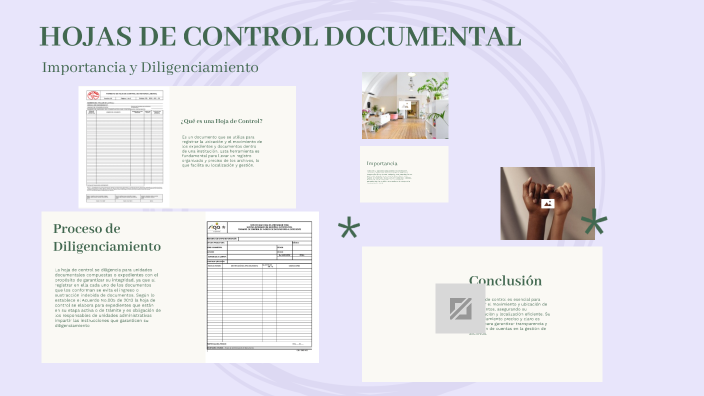 Hojas de Control Documental by Yudy Riaño Leonel on Prezi