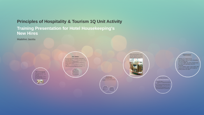 Principles of Hospitality & Tourism 1Q Unit Activity by Madeline Jacobs