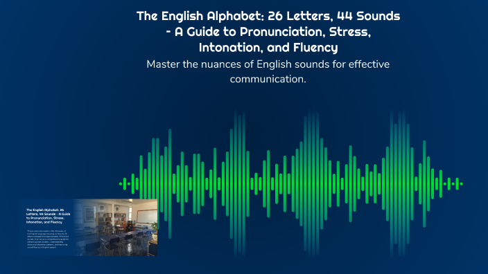 The English Alphabet: 26 Letters, 44 Sounds – A Guide to Pronunciation ...
