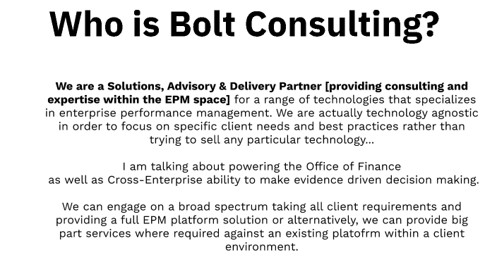 who is Bolt Consulting by Matthew Rossiter on Prezi
