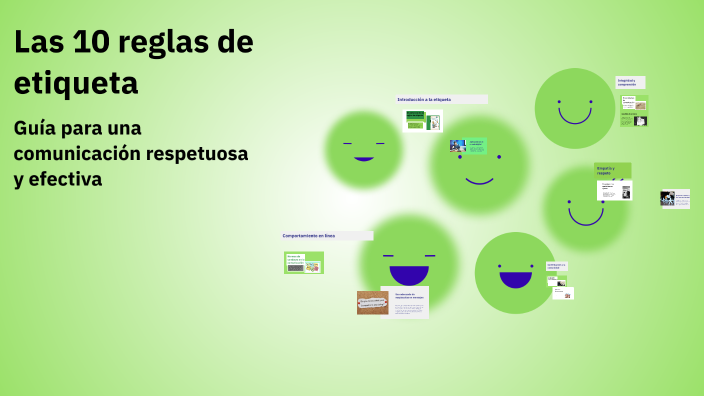 Las 10 reglas de etiqueta by miriam martinez on Prezi