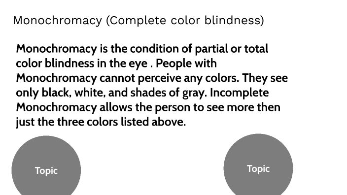 Complete color blindness by Niko Baumgartner on Prezi